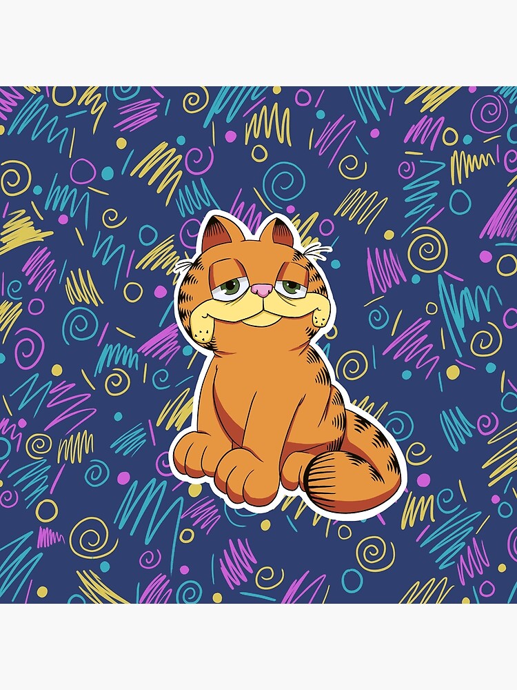 "Goofy Garfield (90s Nostalgia Version)" Art Print for Sale by saltuurn ...