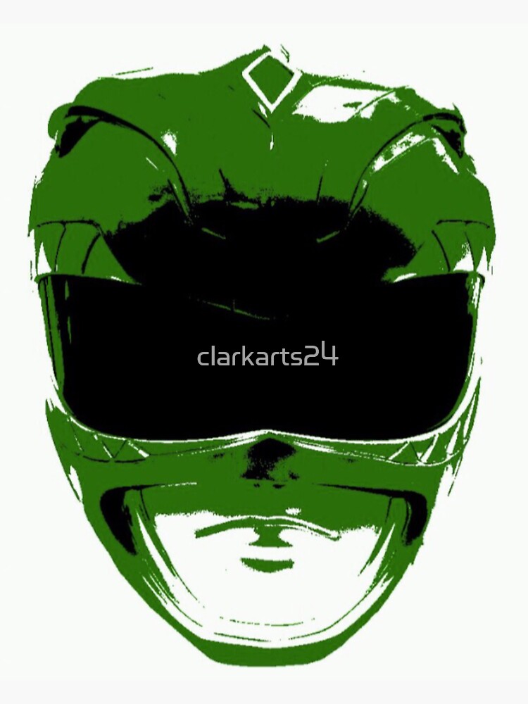 "Green Ranger " Sticker for Sale by clarkarts24 | Redbubble