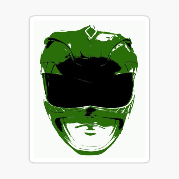 "Green Ranger " Sticker for Sale by clarkarts24 | Redbubble