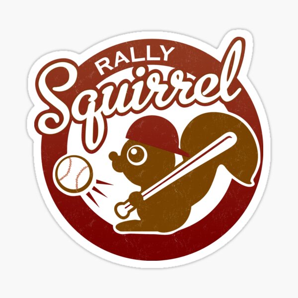 "Rally Squirrel" Sticker for Sale by SymphonicCent | Redbubble