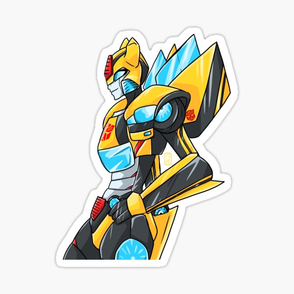 "Yellow Jacket" Sticker for Sale by RenaInnocenti | Redbubble