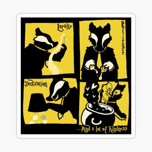 Hufflepuff Stickers | Redbubble