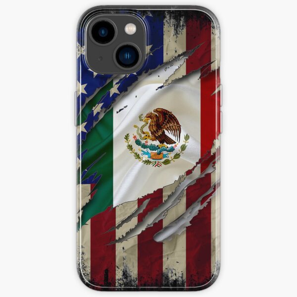 "Proud Mexican American - American Flag with the Mexican Flag inside ...