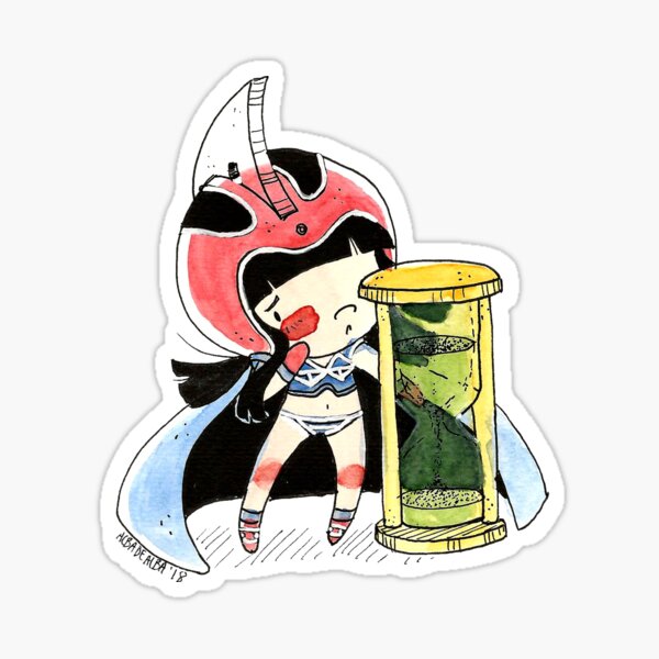 "Chi-chi Chibi" Sticker by albadealba | Redbubble