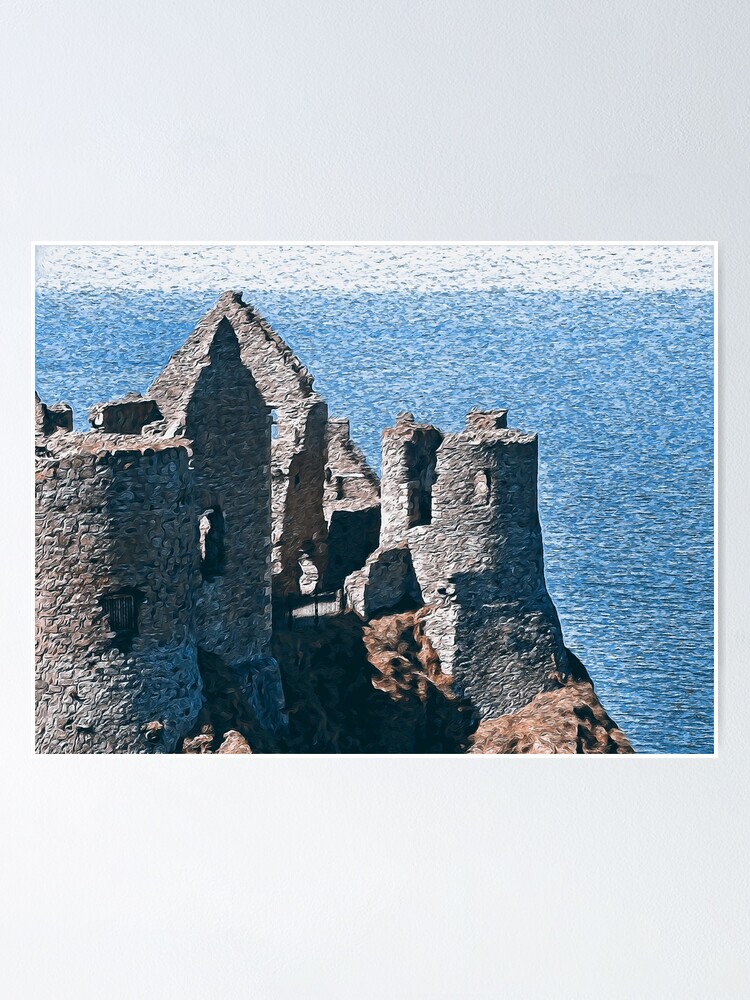 "Dunluce Castle" Poster by ErianAndre | Redbubble