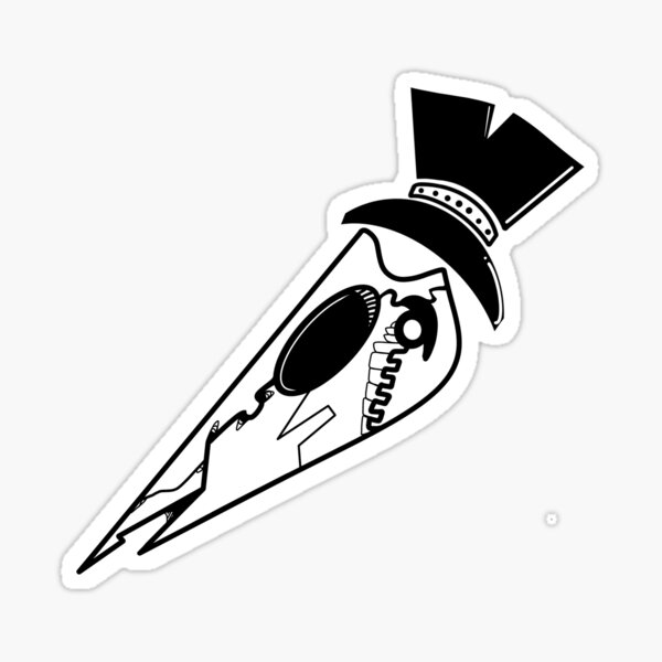 "Spy Vs Spy (SKULL)" Sticker by Cartooony | Redbubble
