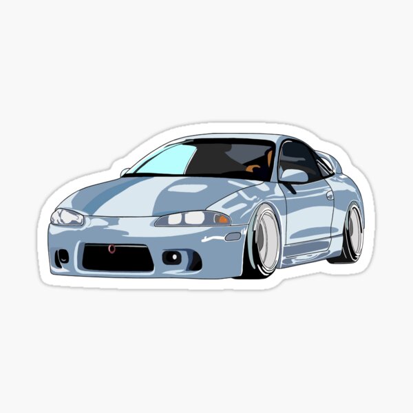 "Eclipse 2G DSM" Sticker for Sale by dominikz96 | Redbubble