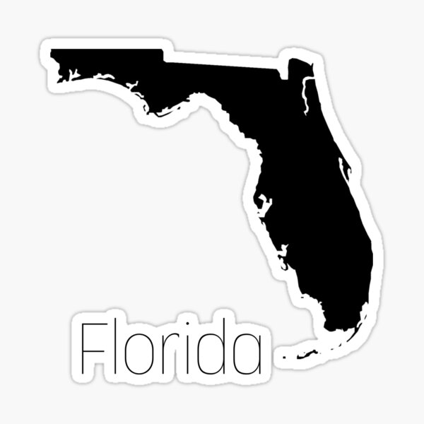 "Florida" Sticker for Sale by Custom-Heraldry | Redbubble