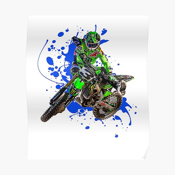"Eli Tomac ET3 Motocross and Supercross Champion Gift Design" Poster ...