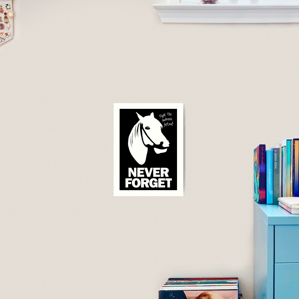 "NEVER FORGET - Artax and the Swamps of Sadness" Art Print by ...