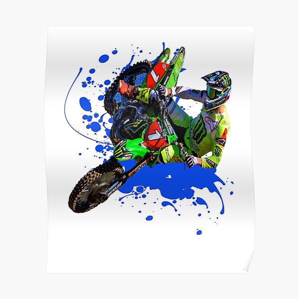 "Eli Tomac ET1 Motocross and Supercross Champion ET3 Gift Red Number ...