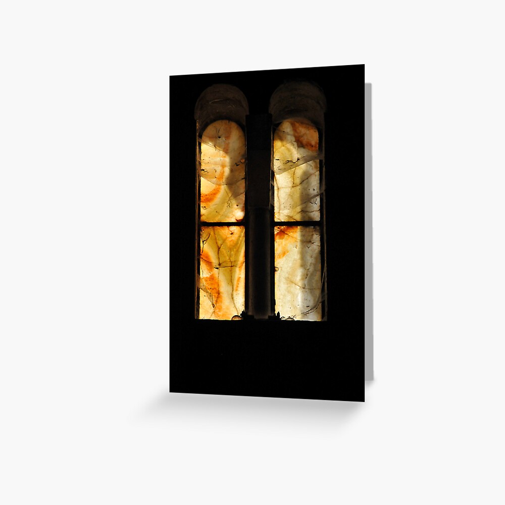 "alabaster church windows" Greeting Card by cathames | Redbubble
