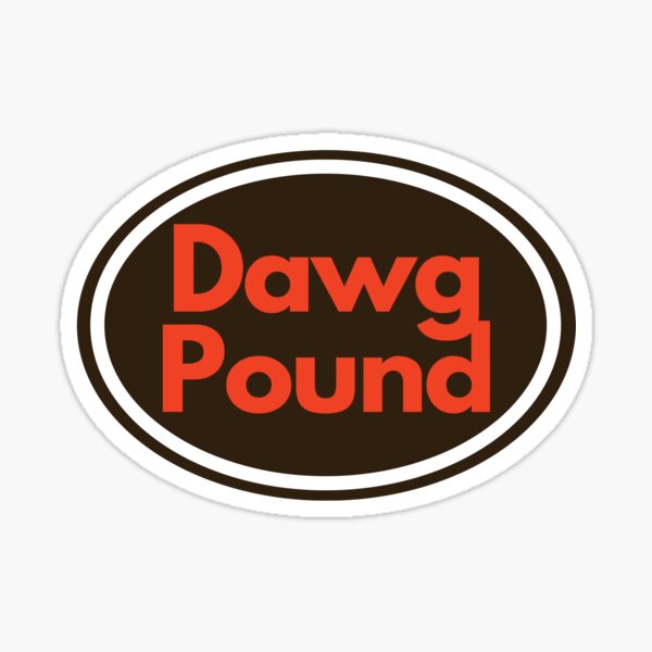 Dawg Pound Stickers | Redbubble