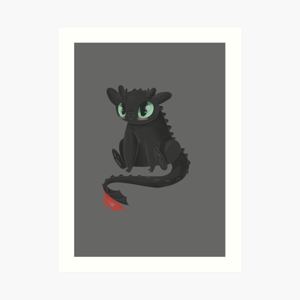 "Toothless" Art Print for Sale by sakhmet99 | Redbubble
