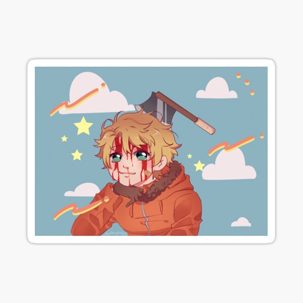 "South Park Kenny Mccormick" Sticker by jeffreykilljoy | Redbubble
