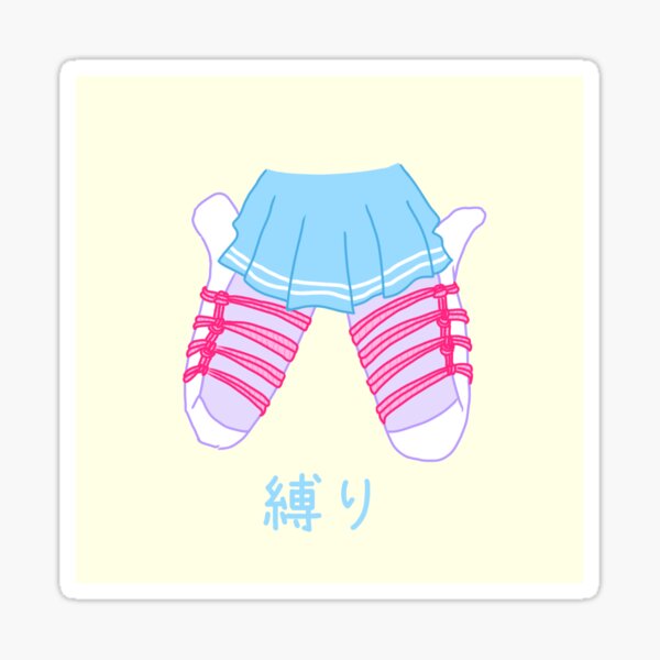 "rope princess" Sticker for Sale by anemoia-art | Redbubble