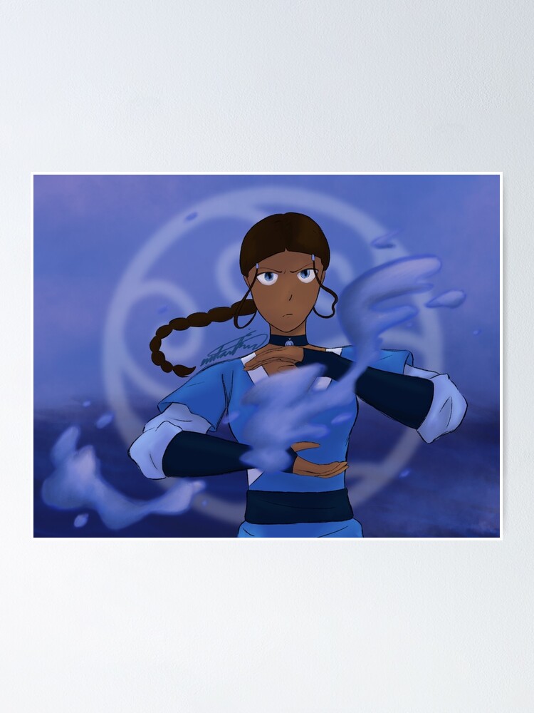 "Katara " Poster for Sale by emberkire | Redbubble