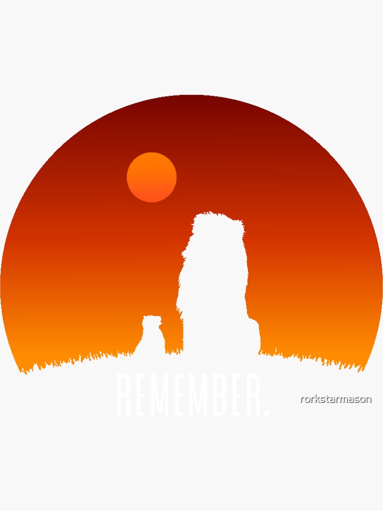 "Remember" Sticker by rorkstarmason | Redbubble