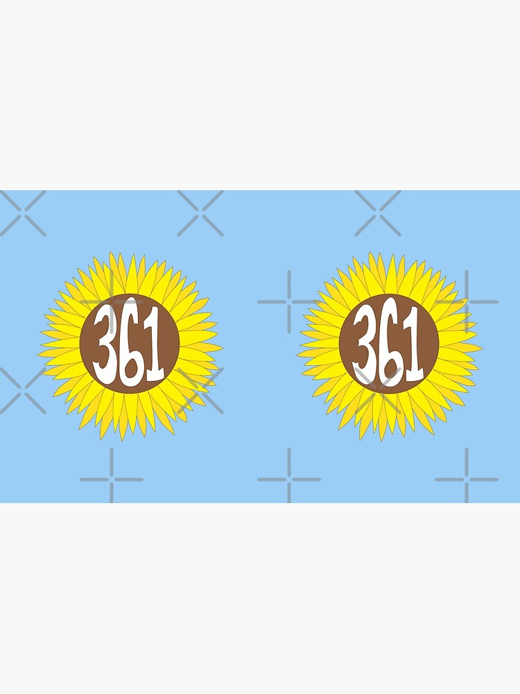 "Hand Drawn Texas Sunflower 361 Area Code" Coffee Mug for Sale by ...