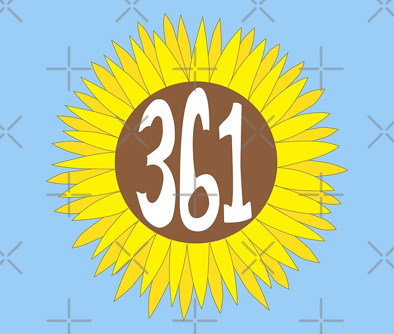 "Hand Drawn Texas Sunflower 361 Area Code" by itsrturn | Redbubble