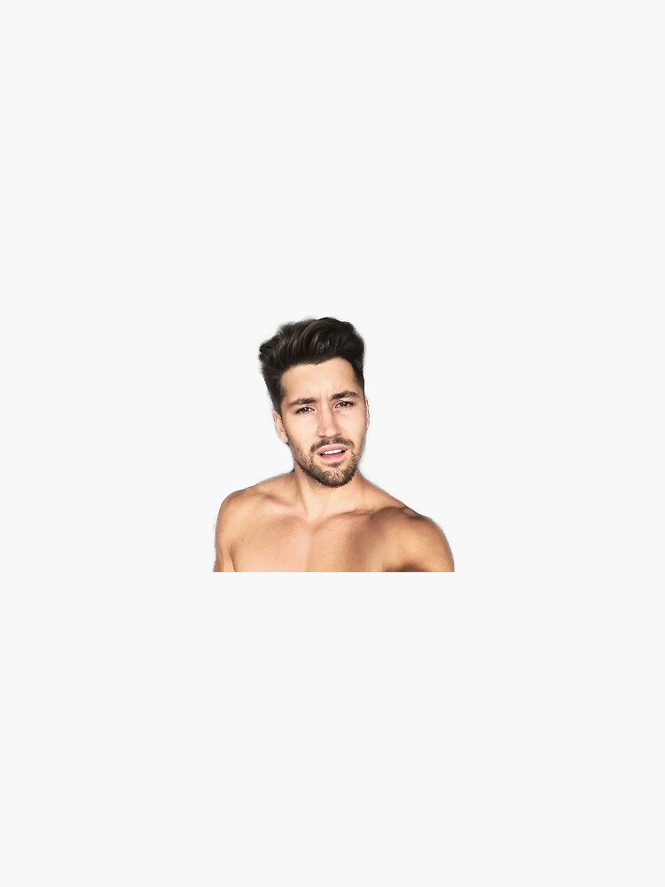 "Jeff Wittek" Sticker by landonromana9 | Redbubble