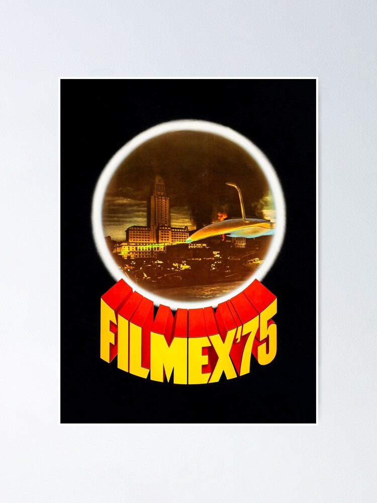 "FILMEX 75 VINTAGE 1975 MOVIE FESTIVAL ADVERTISEMENT!" Poster by ...