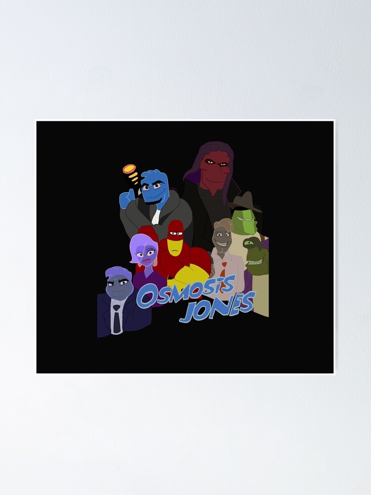 "Osmosis Jones" Poster for Sale by FireBoltPug | Redbubble