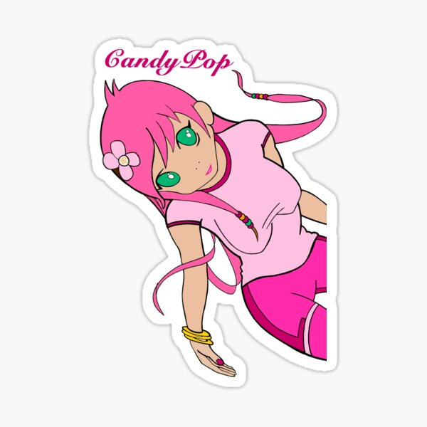 "Candy Pop, iCandy" Sticker by Shaun1975 | Redbubble