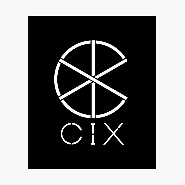 "KPOP BOY GROUP CIX OFFICIAL LOGO" Photographic Print for Sale by ...