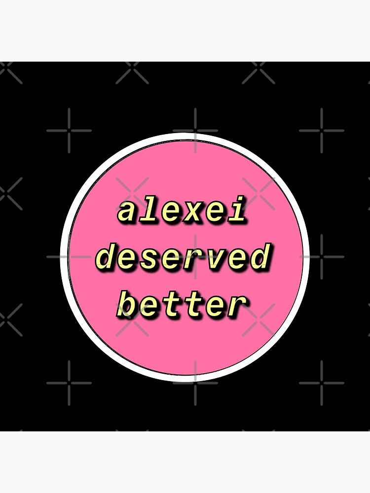 "alexei deserved better sticker / stranger things 3 / aesthetic / vsco ...