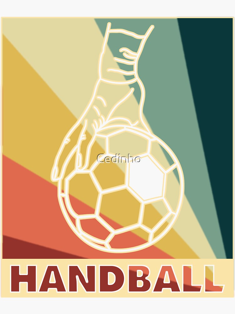 "Handball Training Day Retro Ball | Beach Handball Season Handball ...