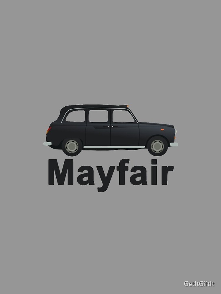 "Mayfair London Black Cab Taxi" iPhone Case for Sale by GetItGiftIt ...