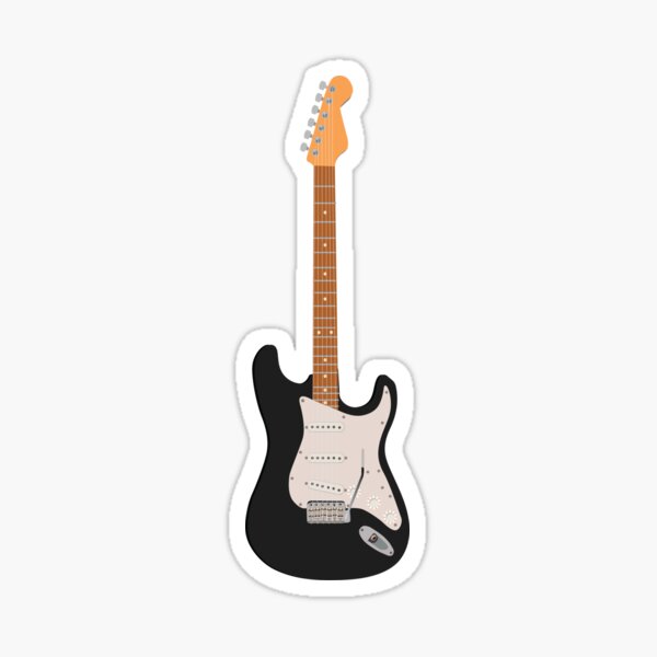 Fender Stratocaster Stickers | Redbubble