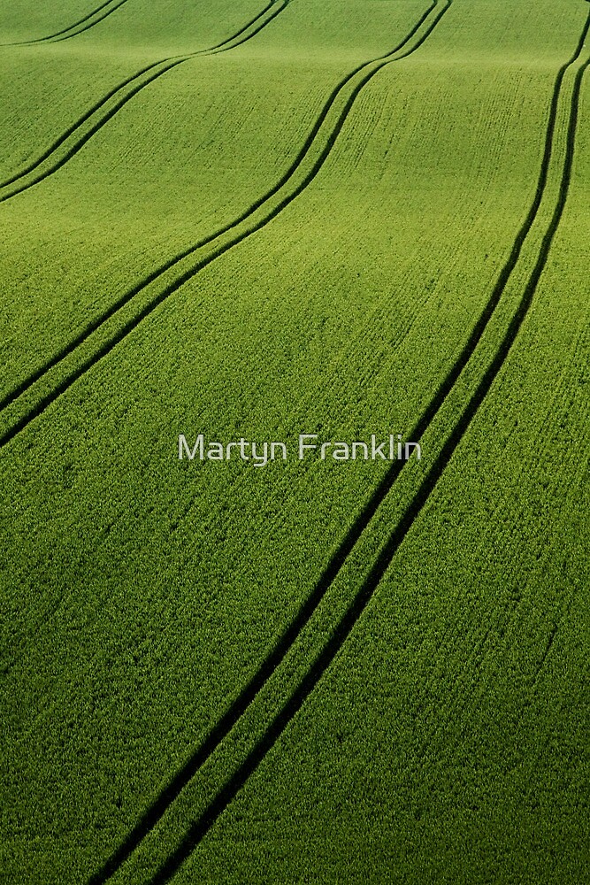 "Rolling green countryside" by Martyn Franklin | Redbubble