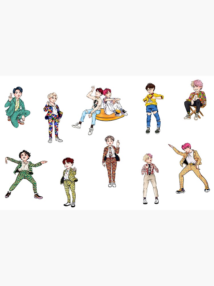 "Stickers BTS IDOL" Poster by nordorst | Redbubble