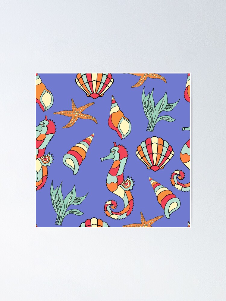 "Sea Life" Poster by FantasySkyArt | Redbubble