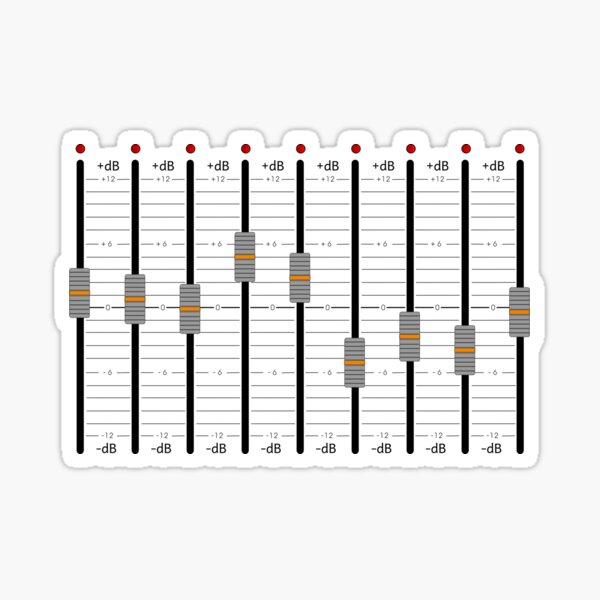 "Equalizer" Sticker for Sale by javisolarte | Redbubble