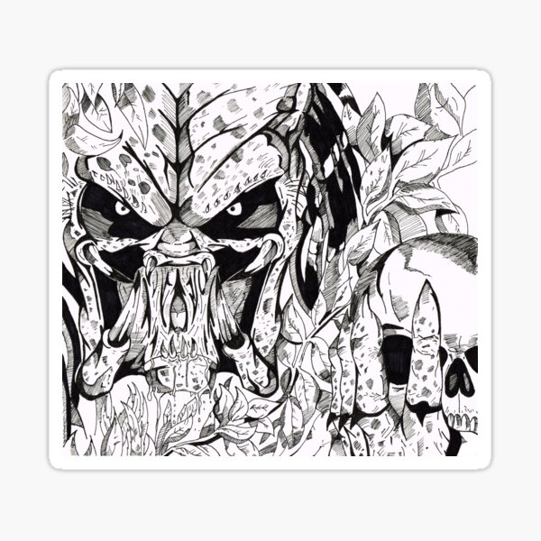 Alien Vs Predator Stickers | Redbubble