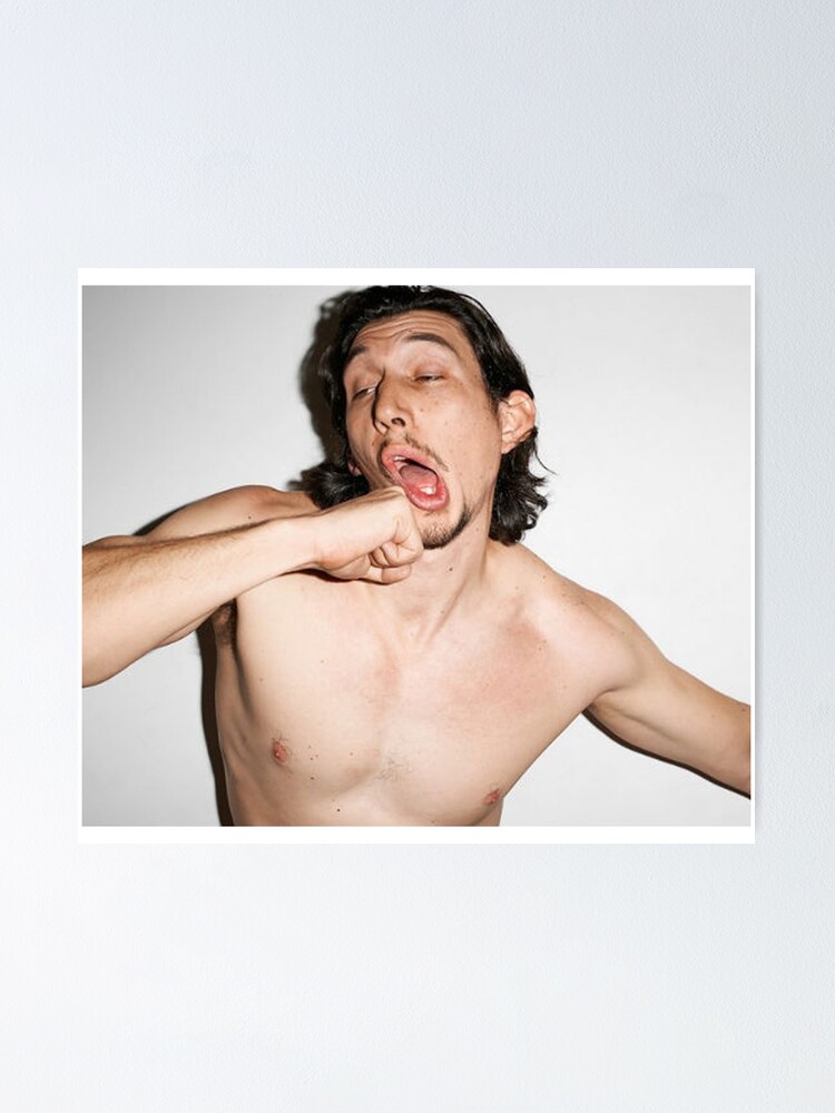 "Adam Driver" Poster for Sale by 3folds | Redbubble