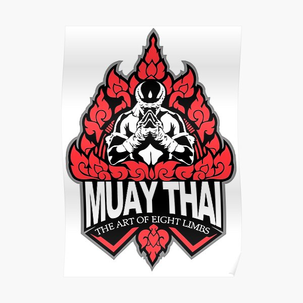 Muay Thai Posters | Redbubble