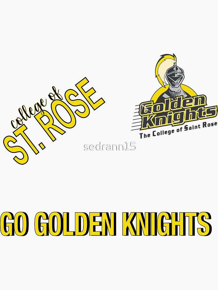 "College of Saint Rose Sticker Package" Sticker for Sale by sedrann15 ...