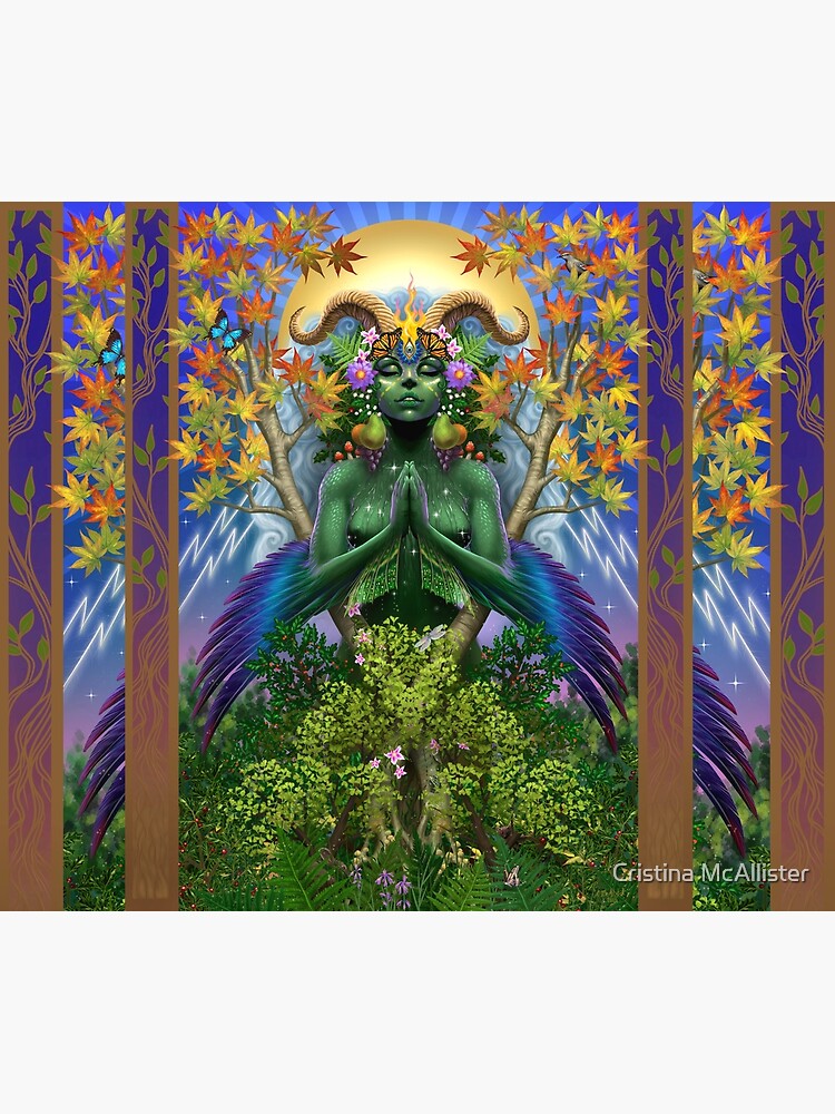 "Holy Gaia" Poster for Sale by Cristina McAllister | Redbubble