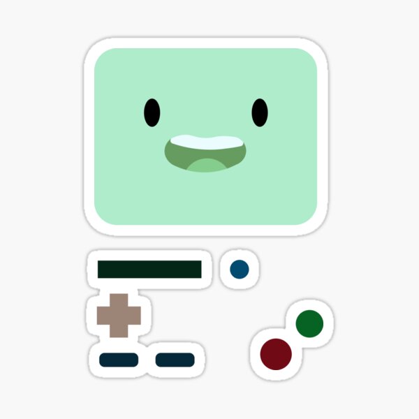 "Friendly Robot Be MOre" Sticker for Sale by ijoshtherefore | Redbubble