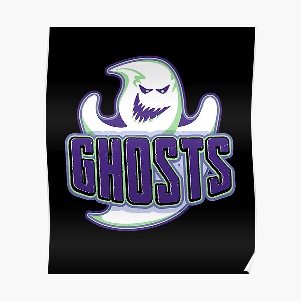 "Team Ghosts Halloween" Poster for Sale by twHistory | Redbubble