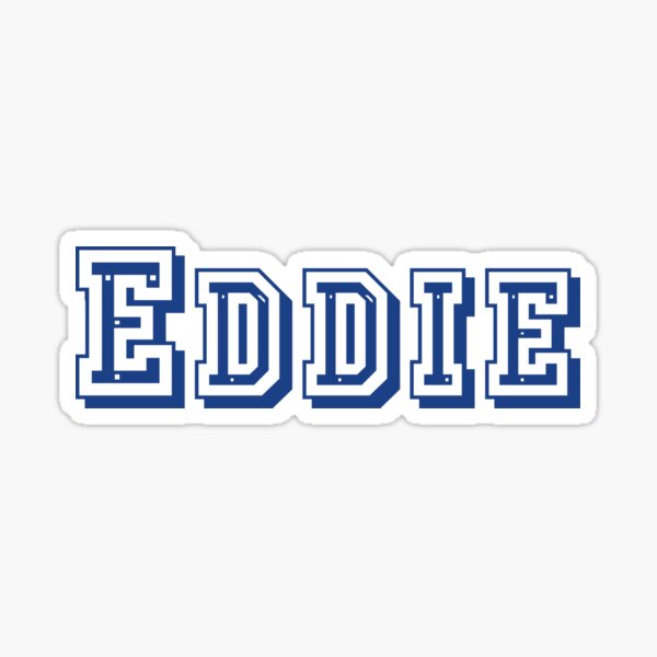 Eddie Would Go Stickers | Redbubble