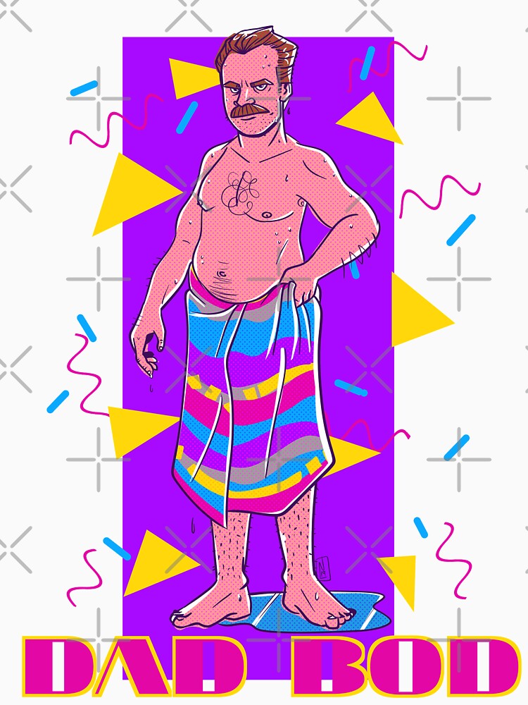 "Dad Bod" T-shirt by PinkPummelHer | Redbubble
