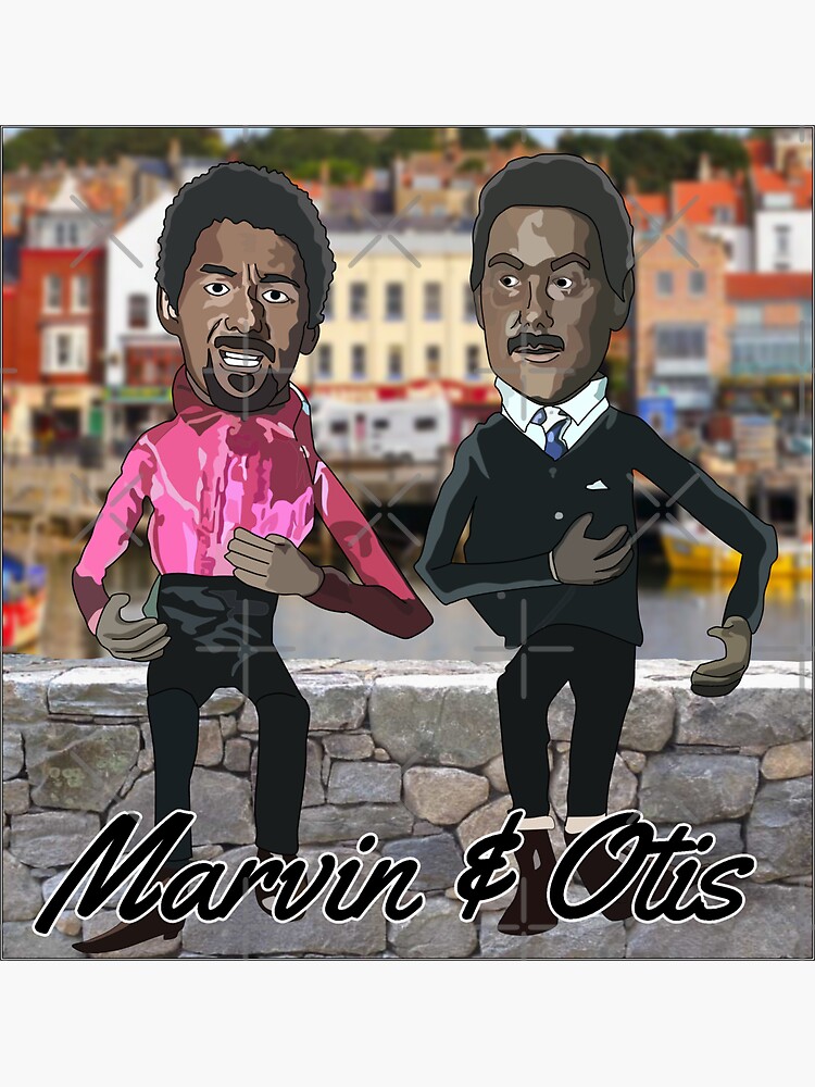 "Marvin And Otis Vic Reeves ver.2" Sticker for Sale by loganferret ...