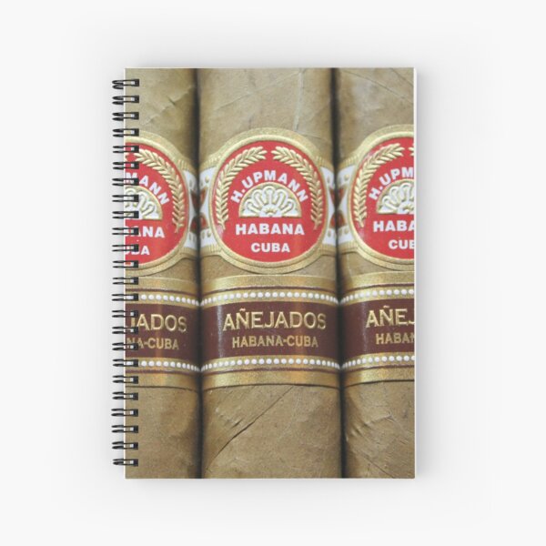 "Cuban cigars" Spiral Notebook for Sale by opticpixil | Redbubble