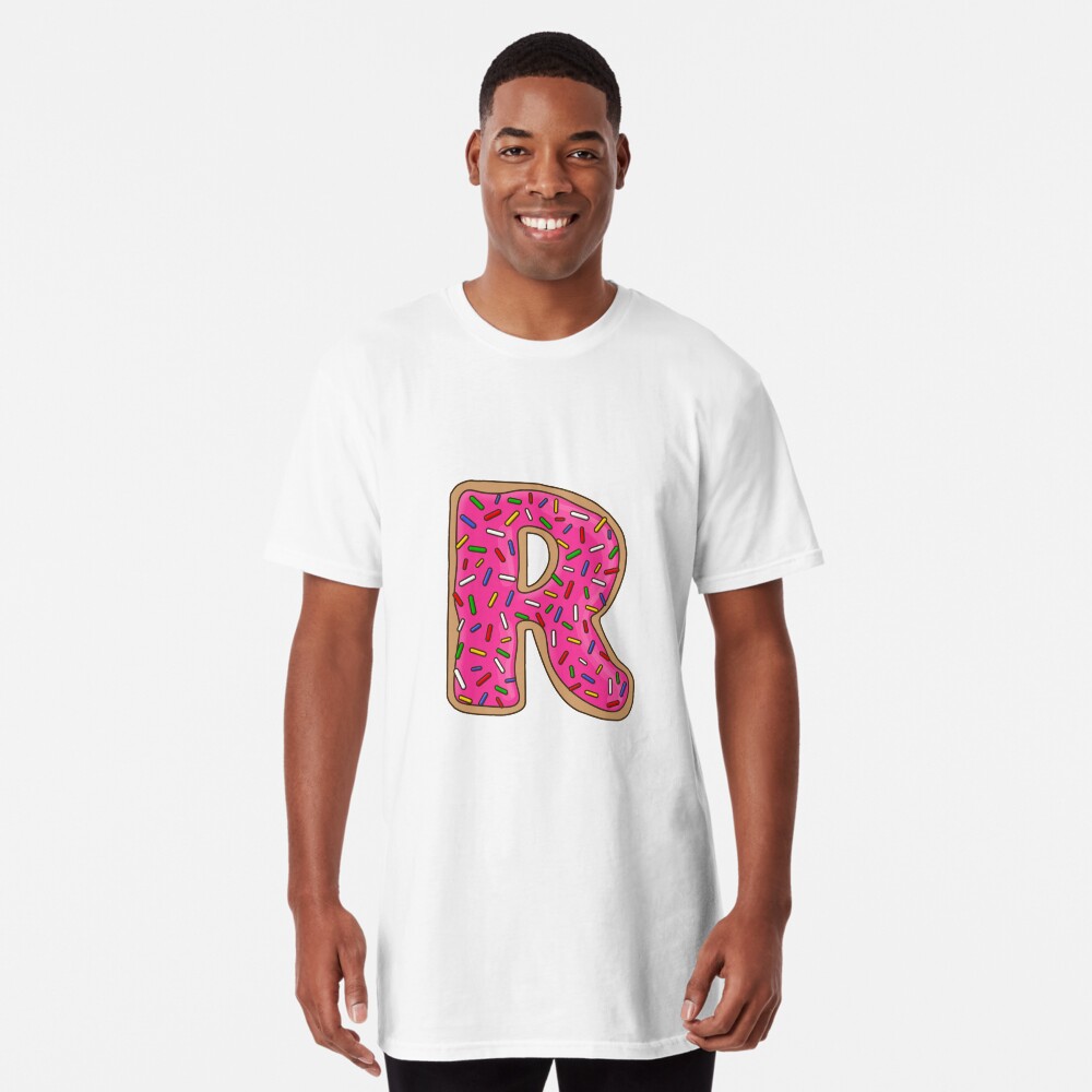 "Donut Letter R" Sticker for Sale by mynameisliana | Redbubble