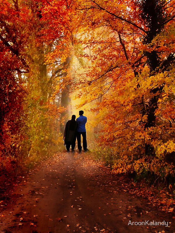 "Love in Autumn...." by AroonKalandy | Redbubble